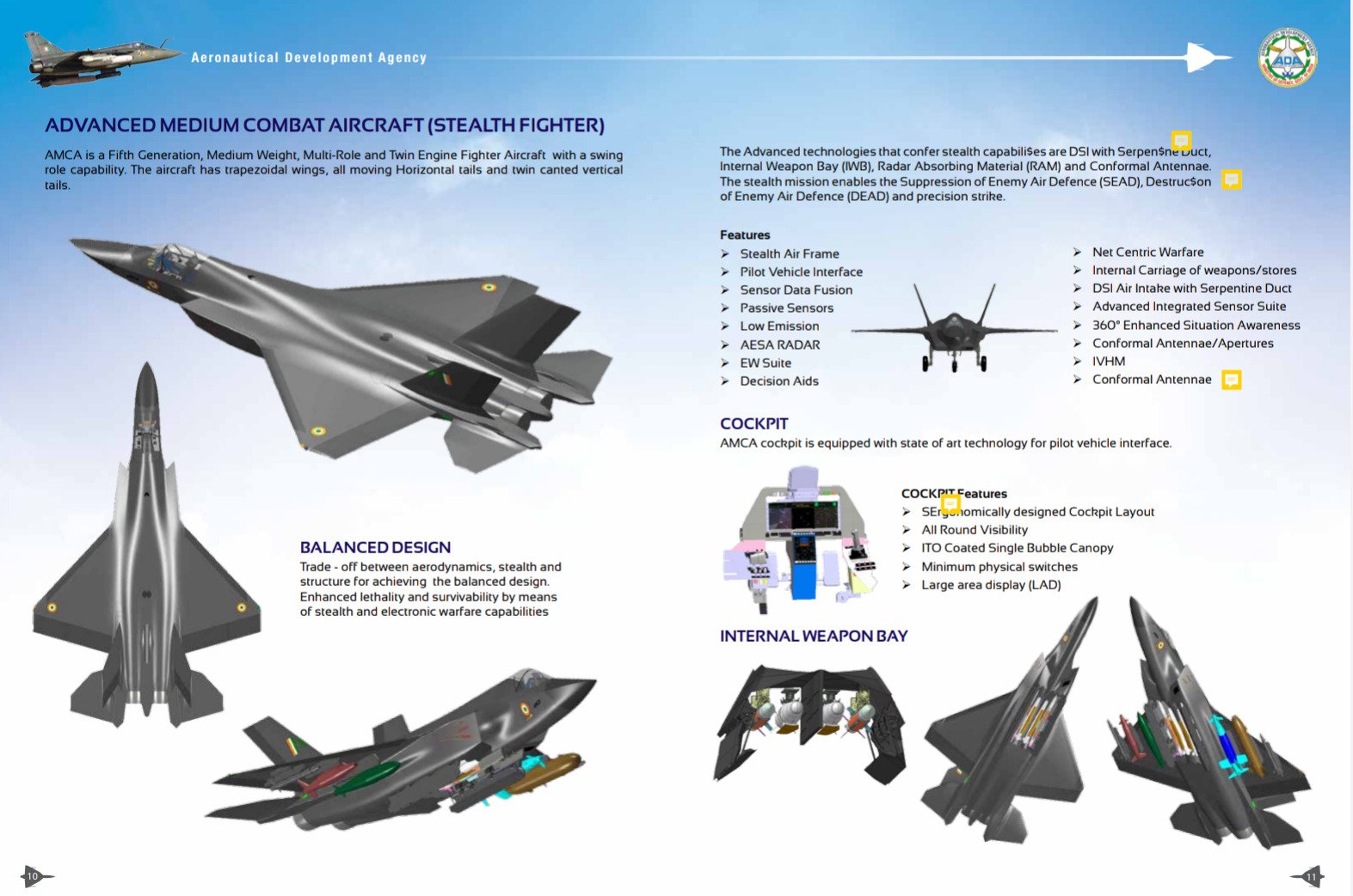 Report on Advanced Medium Combat Aircraft (AMCA) Developments – CRISA
